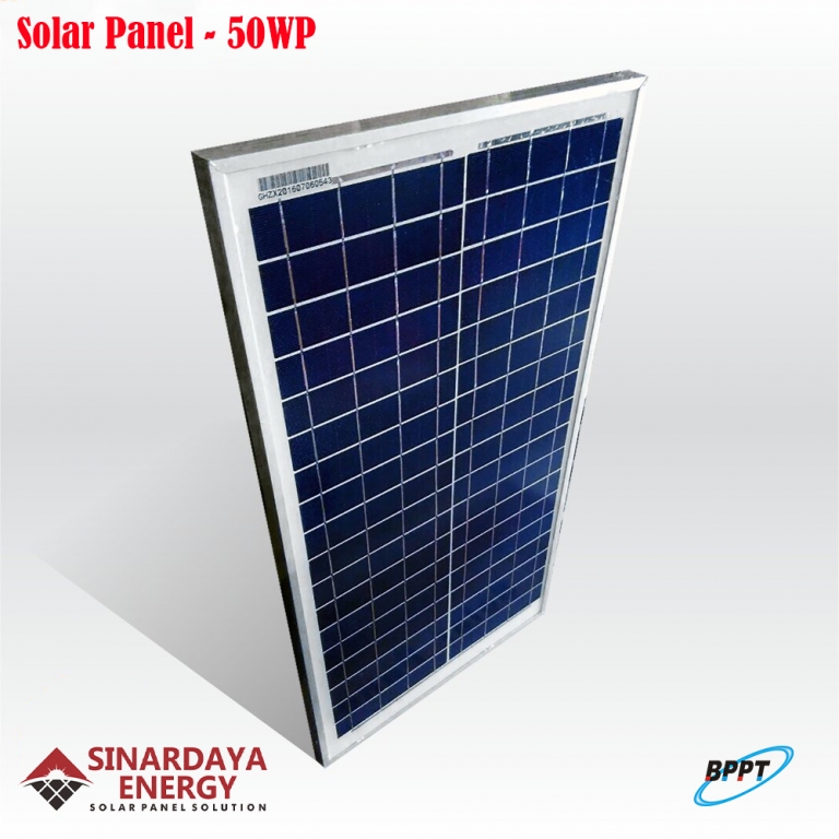 JUAL Solar Panel Surya 50wp Polycrystalline