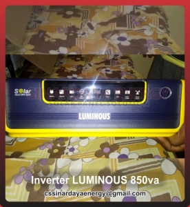 JUAL Solar Inverter Hybrid LUMINOUS 850VA 12V