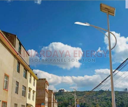 JUAL Lampu Jalan LED Solar Cell Two in One 20watt