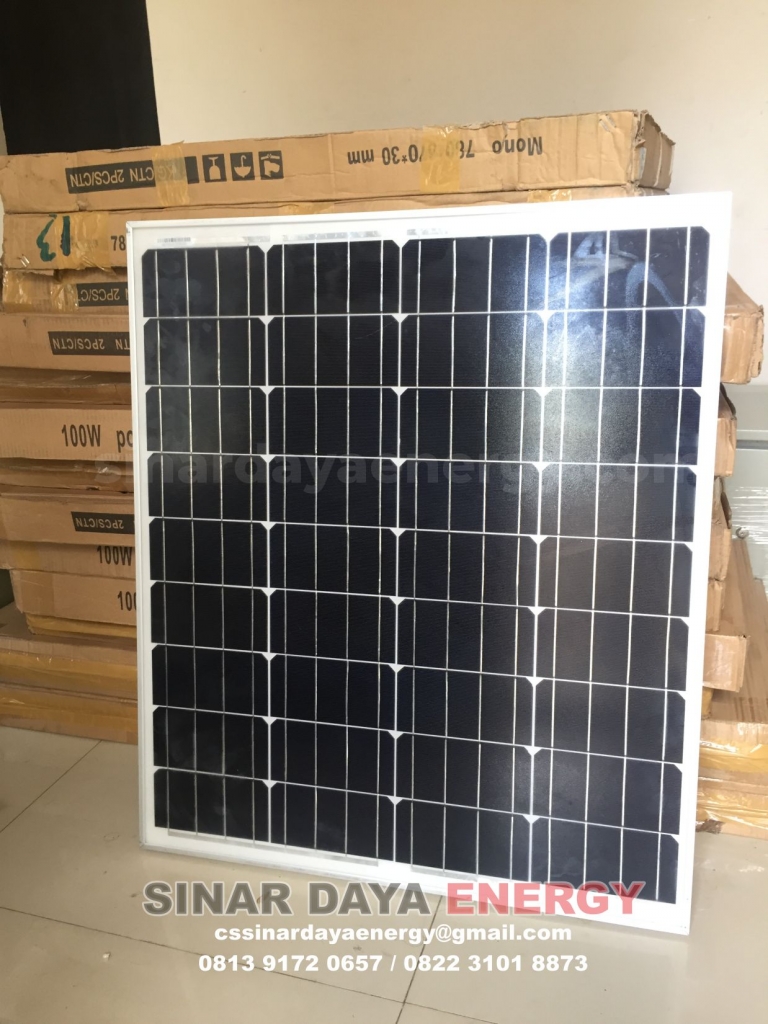 JUAL Solarcell Tenaga Surya 80wp Mono