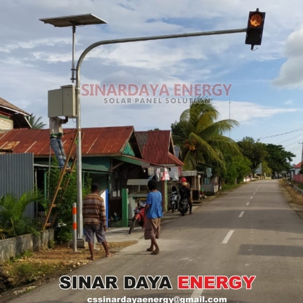JUAL Lampu Warning Light Tenaga Surya