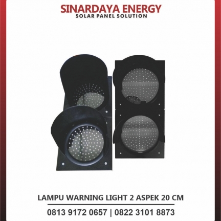 JUAL Lampu Warning Light Tenaga Surya