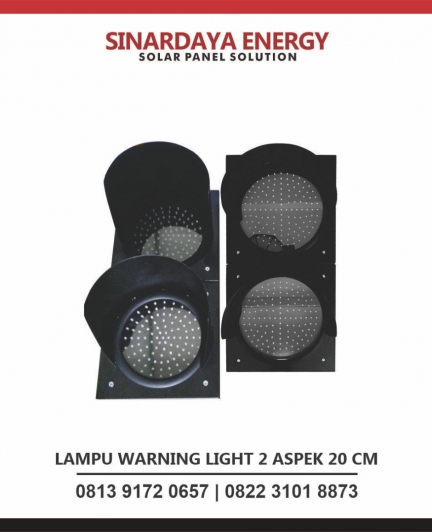 JUAL Lampu Warning Light Tenaga Surya