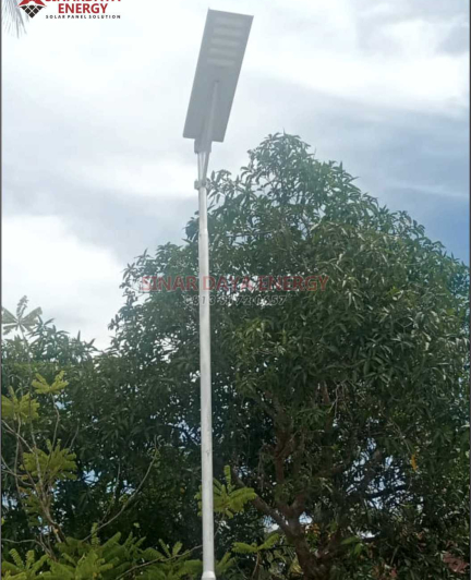 JUAL Lampu Jalan Solar Cell All In One 80 Watt AIOM